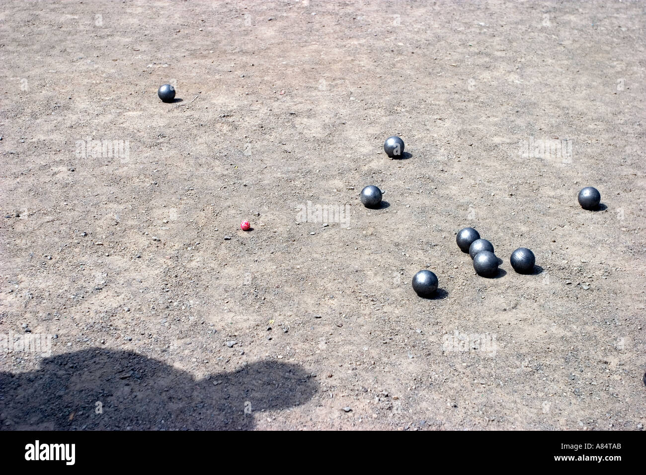 boules in france Stock Photo - Alamy