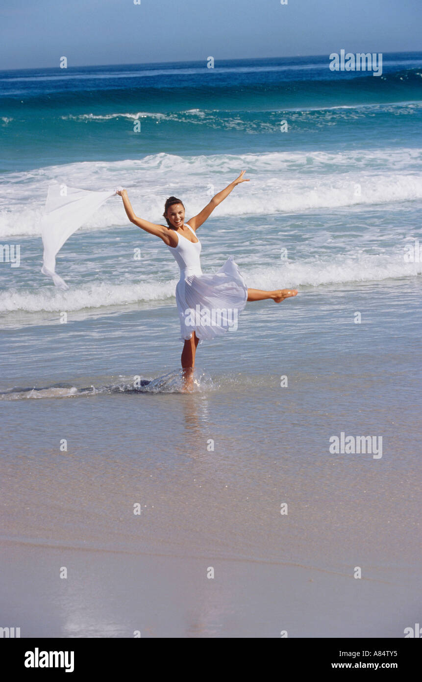 Dancing Alone On The Beach