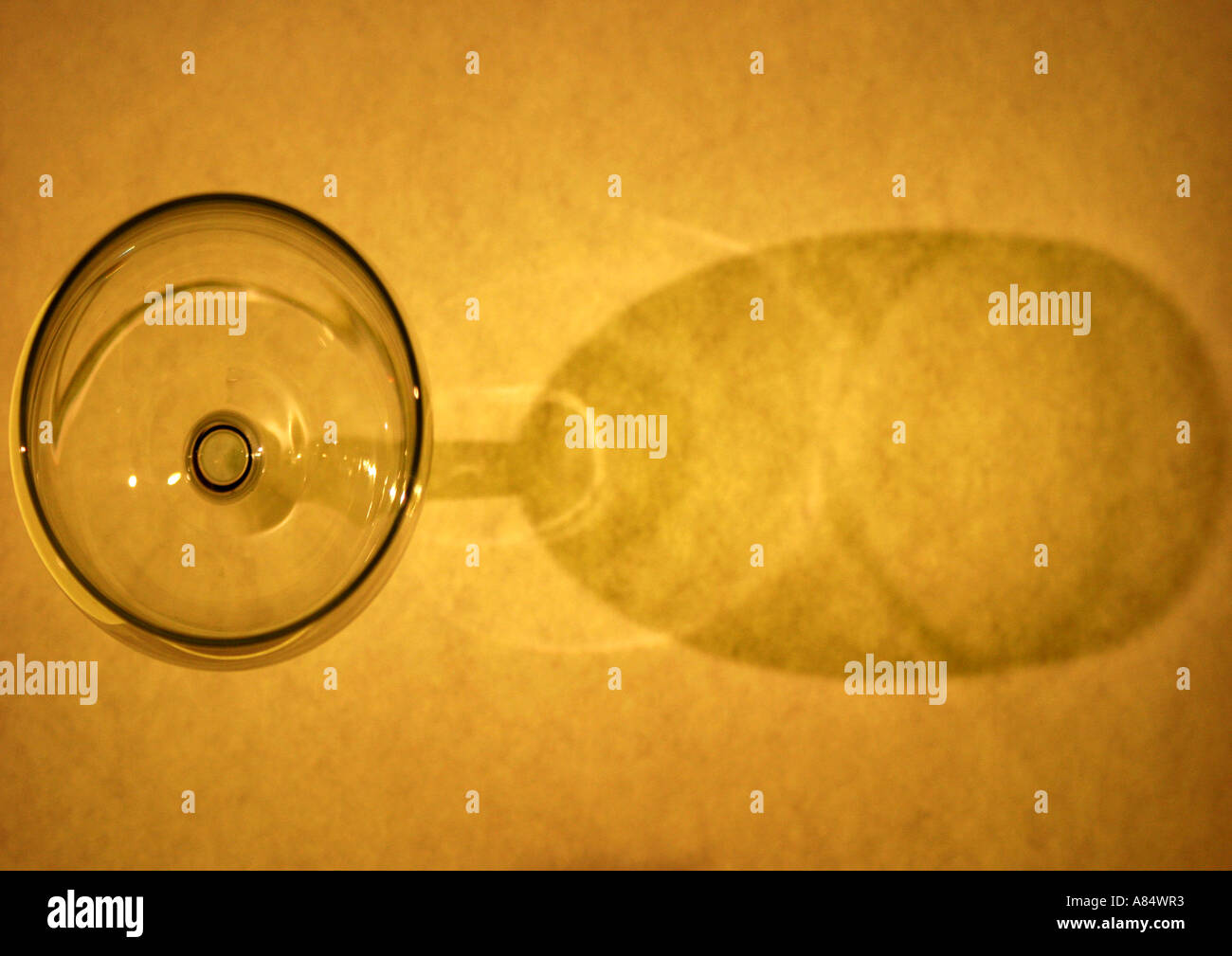 Wine Glass Shadow Stock Photo - Alamy