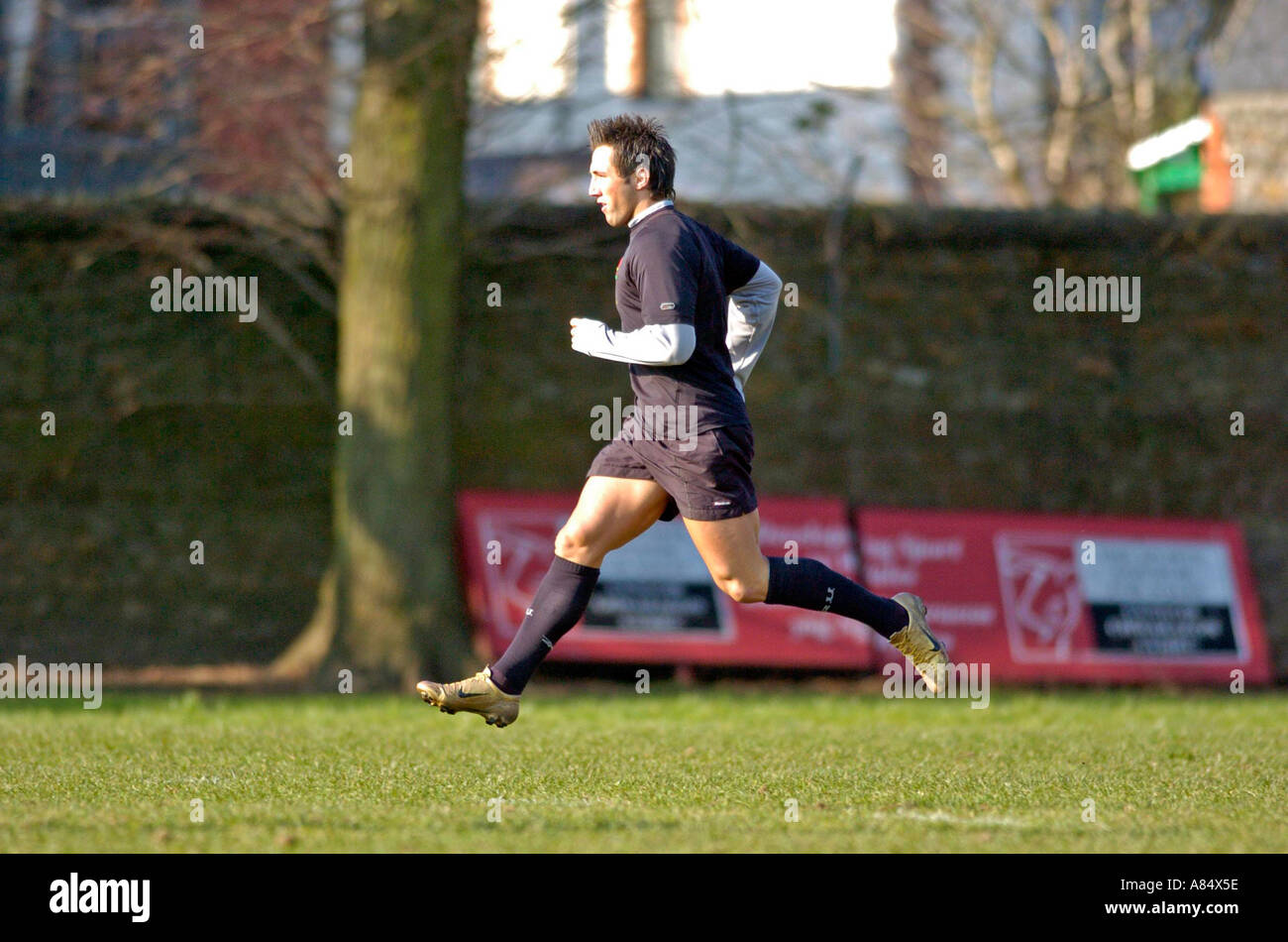 Gavin Henson Training with Wales Rugby Union Squad Sophia Gardens ...