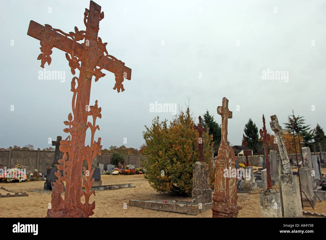 Free french cross symbol hi-res stock photography and images - Alamy