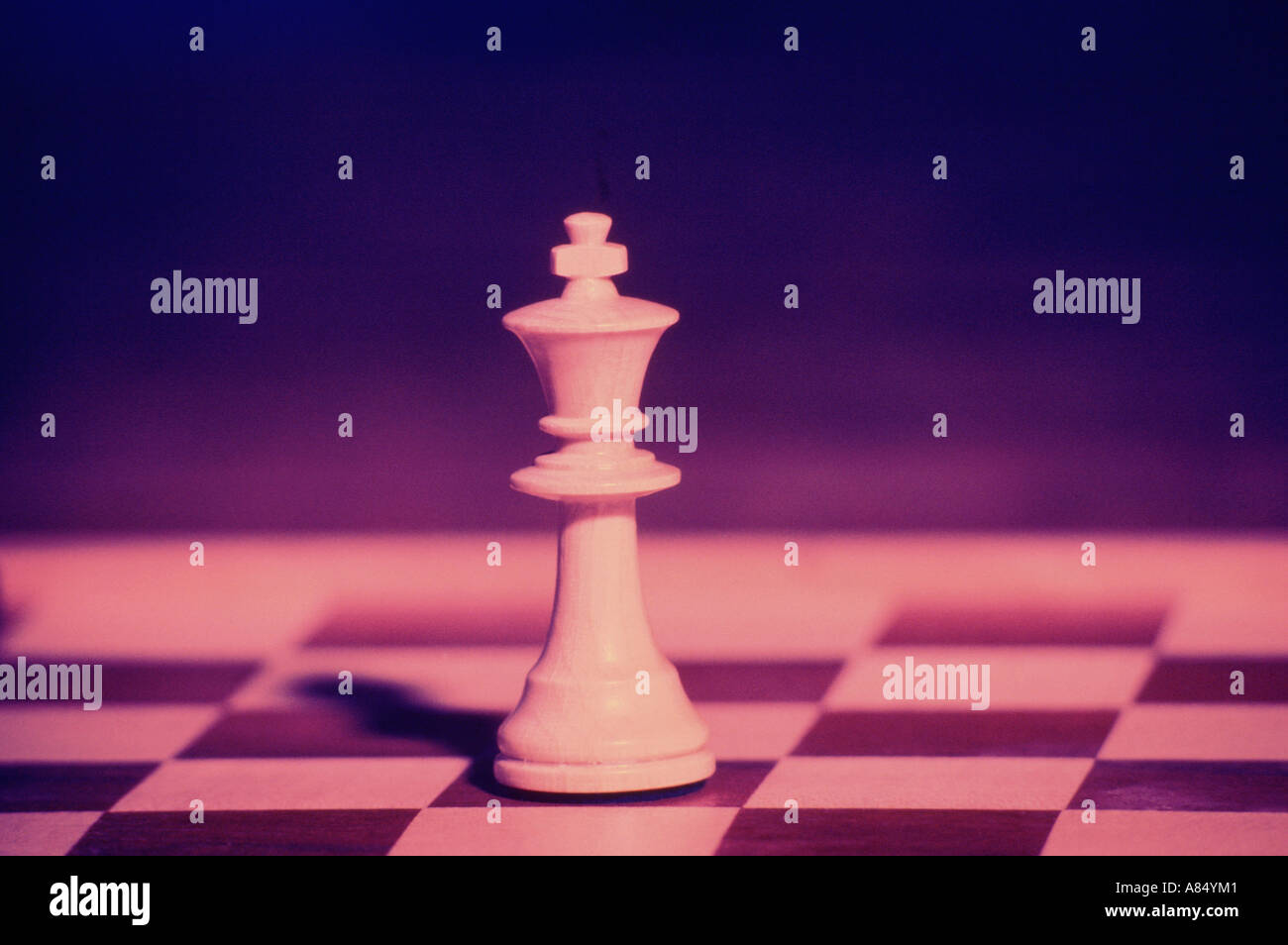 Still life. Board game. King chess piece Stock Photo - Alamy