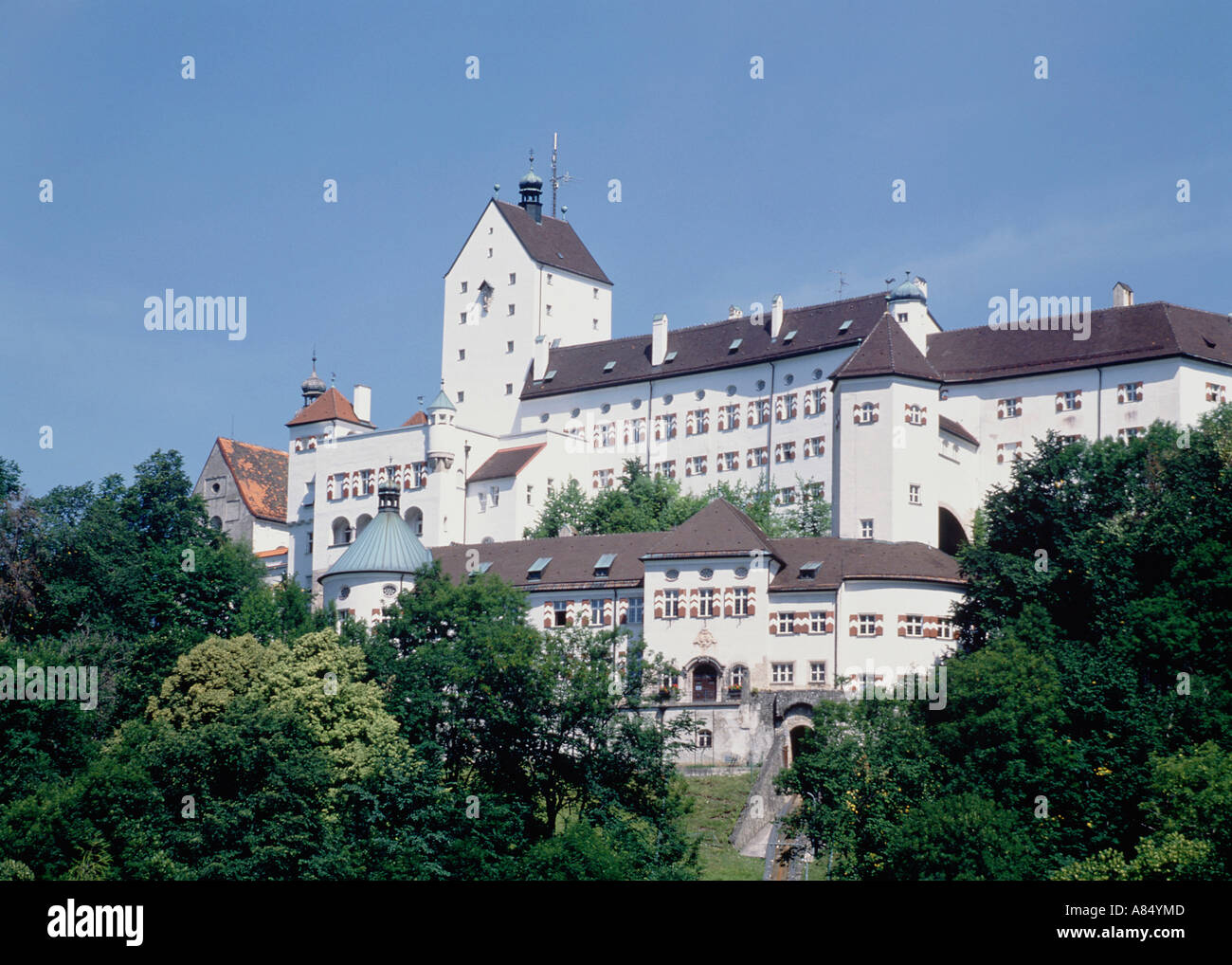 Germany. Bavaria. Aschau Im Chiemgau. Castle Hohenschau Stock Photo - Alamy