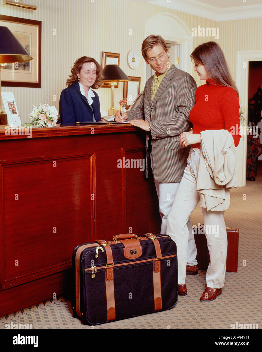 Hotel reception hi-res stock photography and images - Alamy