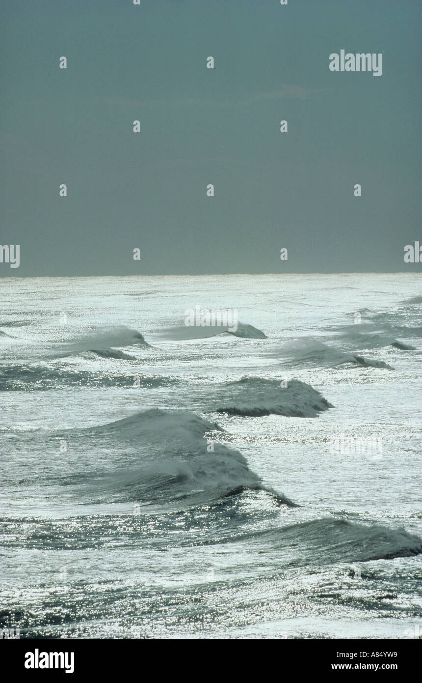 Silvery sea and dark sky hi-res stock photography and images - Alamy