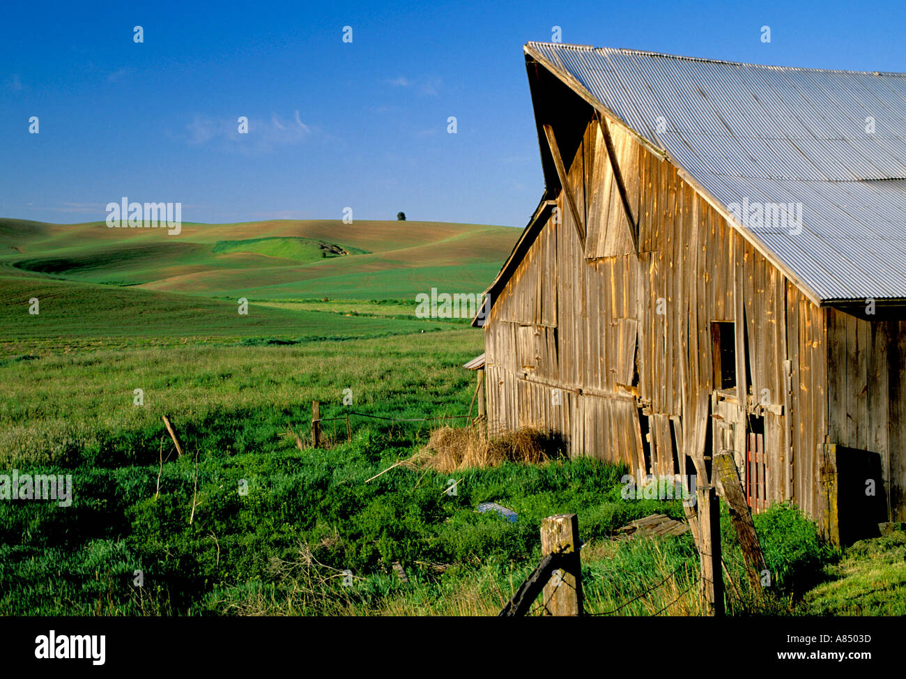 Palouse farms barns hi-res stock photography and images - Alamy