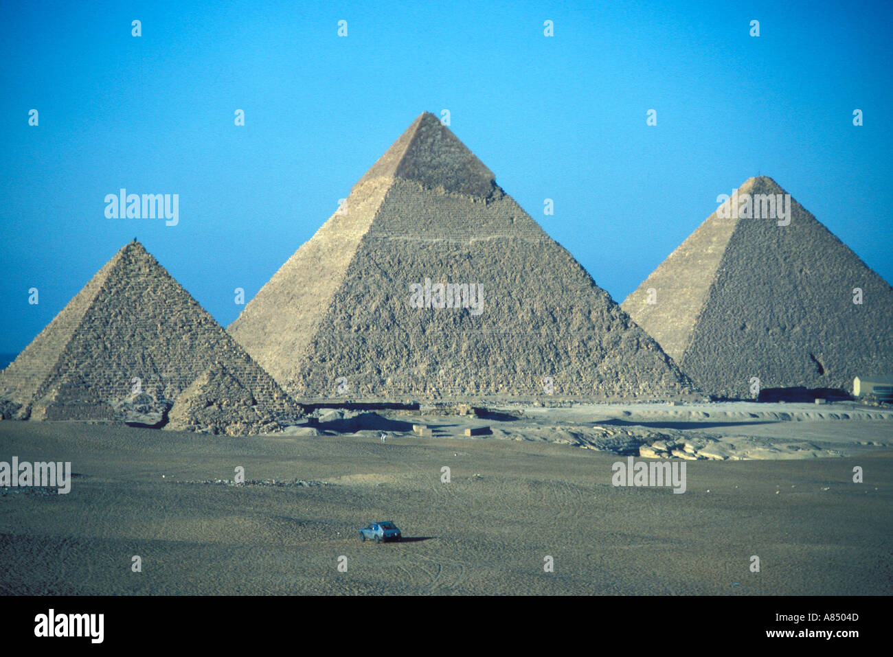 The Great Pyramids Horizontal Giza Plateau Giza EGYPT Stock Photo - Alamy