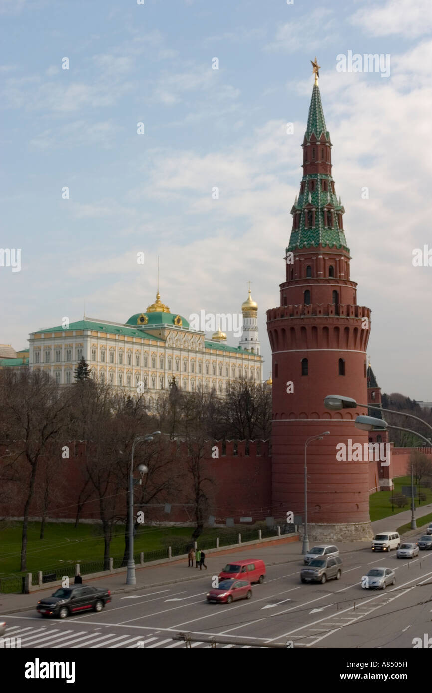 Russia Moscow Kremlin wall Stock Photo - Alamy