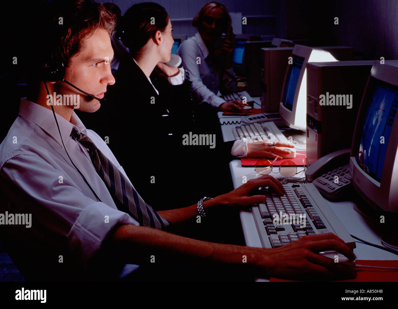 Operators time hi-res stock photography and images - Alamy