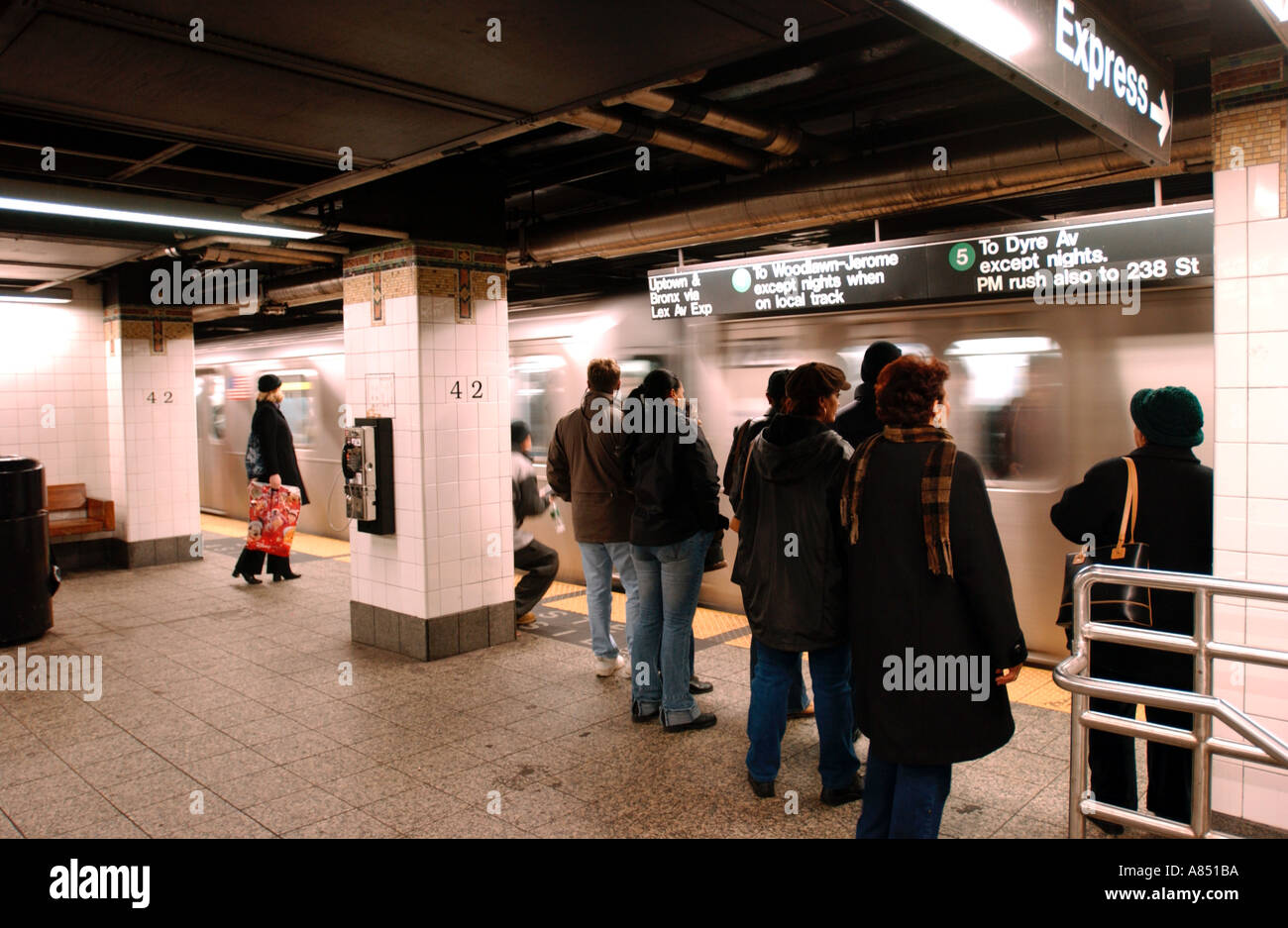 Subway new york city metro hi-res stock photography and images - Alamy