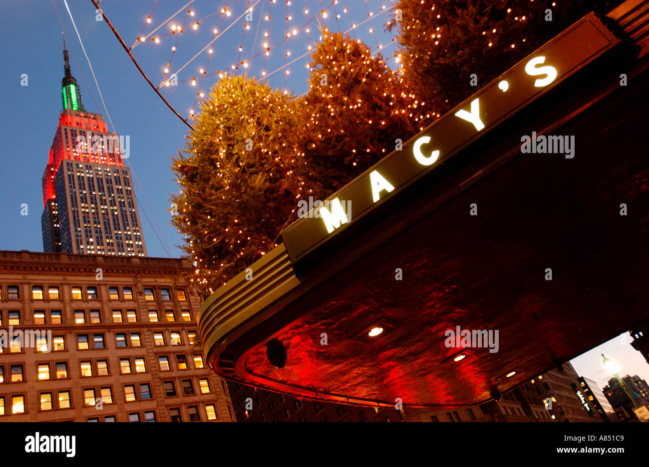 Macy's Store, Herald Square & Broadway Stock Photo - Alamy