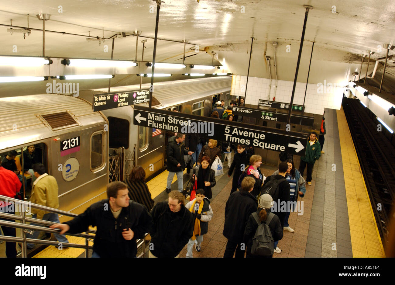 Metro/ Subway Station Stock Photo - Alamy