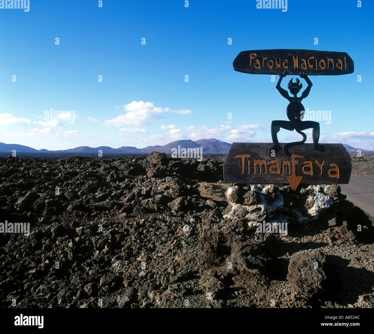 Fire Mountain Timanfaya Stock Photo - Alamy