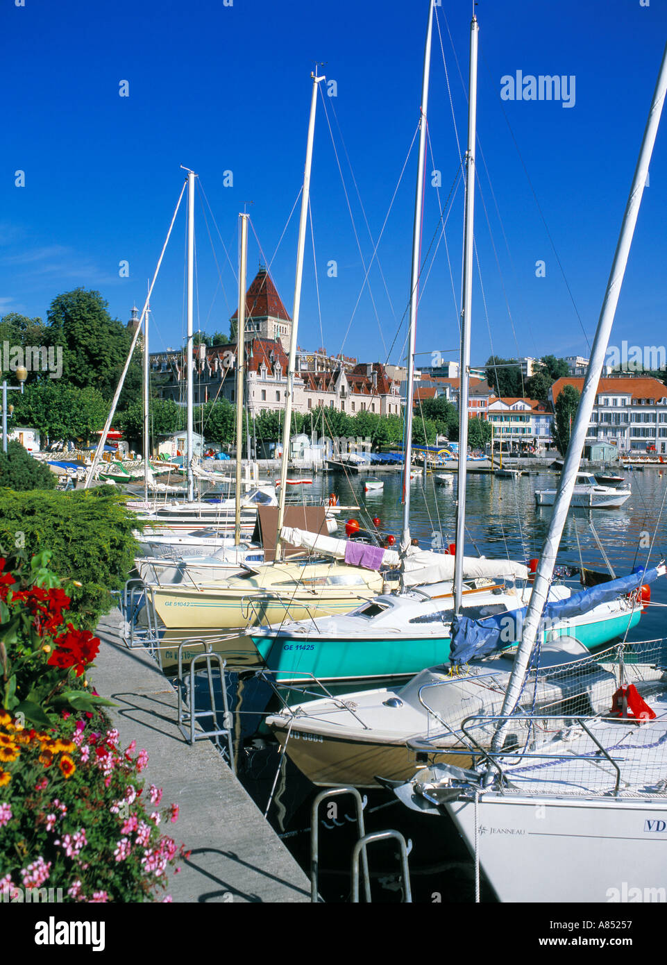Ouchy promenade hi-res stock photography and images - Alamy