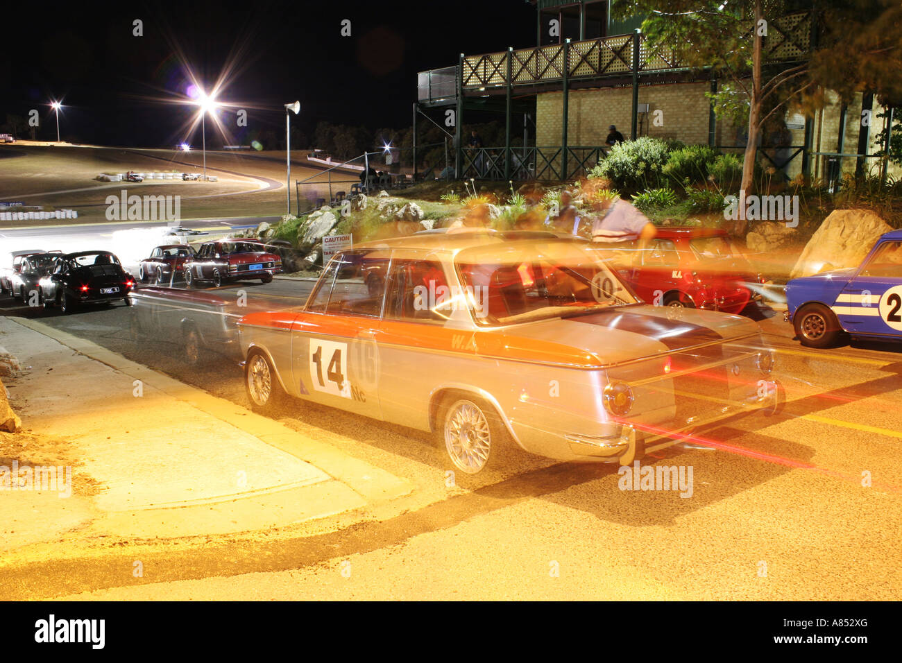 Slow shutter time exposure effect hi-res stock photography and images ...