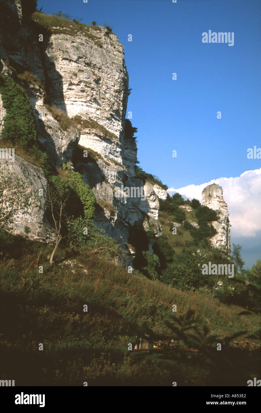 Roches d' Orival near Rouen Stock Photo - Alamy