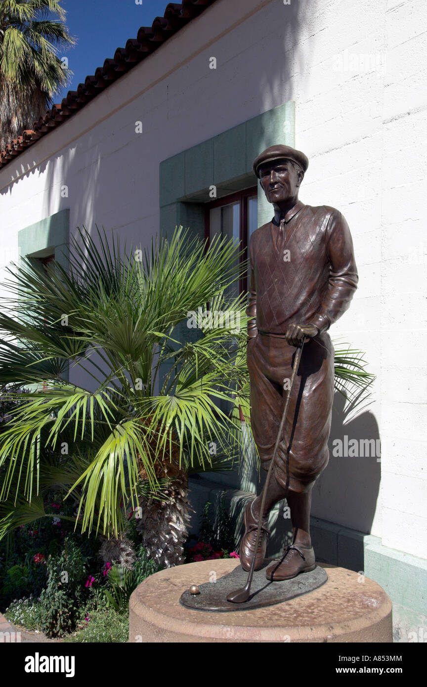 Golfing monument on East Palm Canyon Drive in Palm Springs California ...