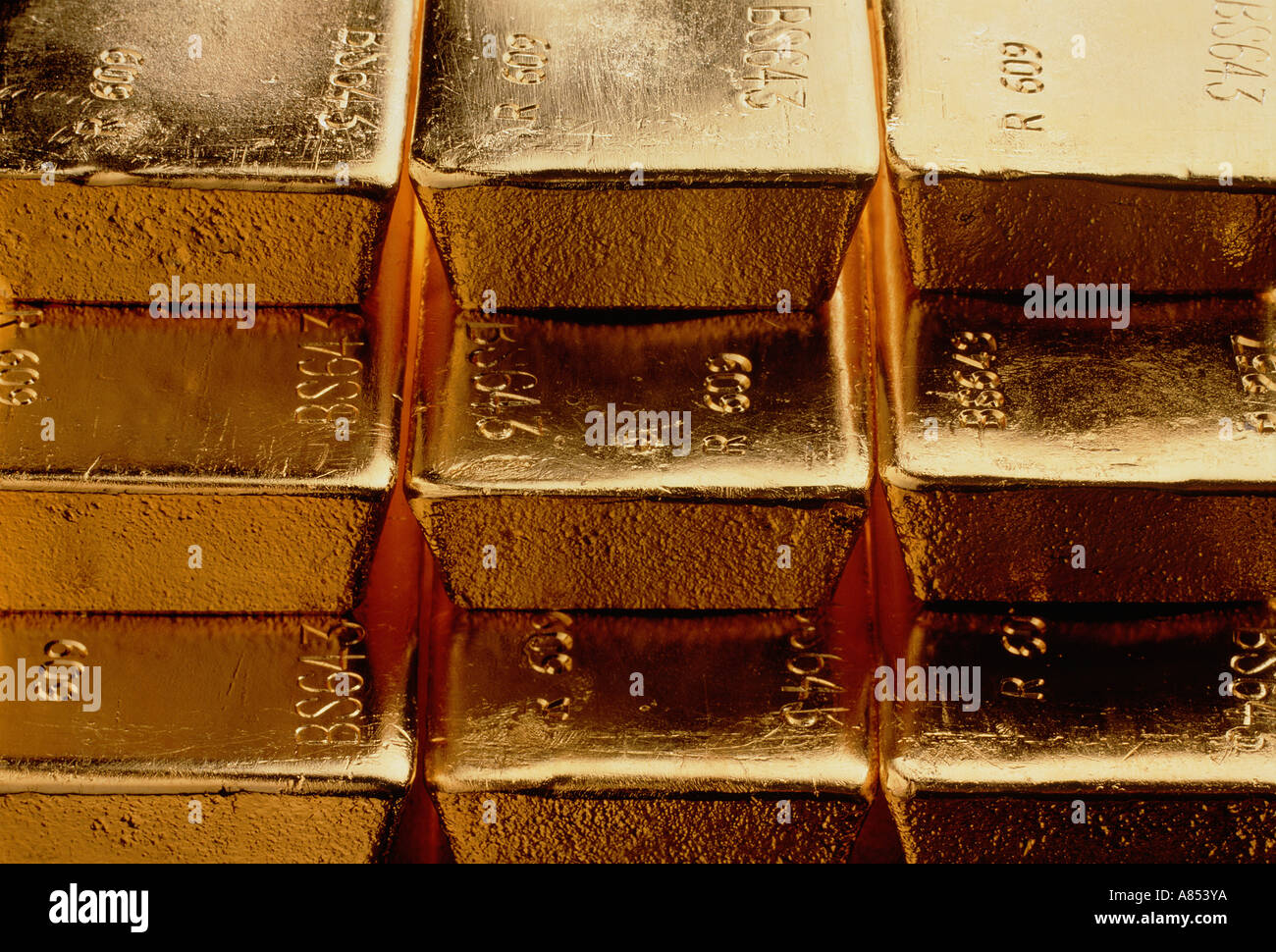 Shining Gold Bars High Resolution Stock Photography and Images - Alamy