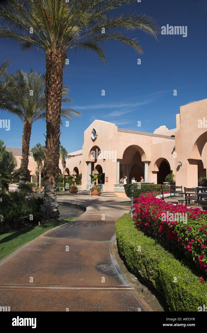 Landscaped grounds at the Westin Mission Hills resort in Rancho Mirage ...