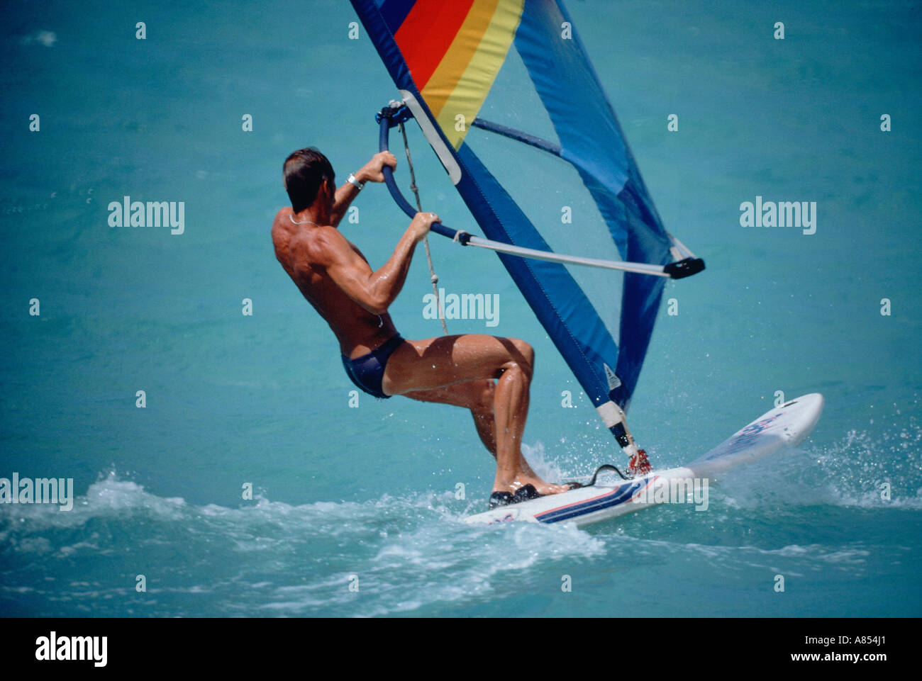 Muscle man water hi-res stock photography and images - Alamy
