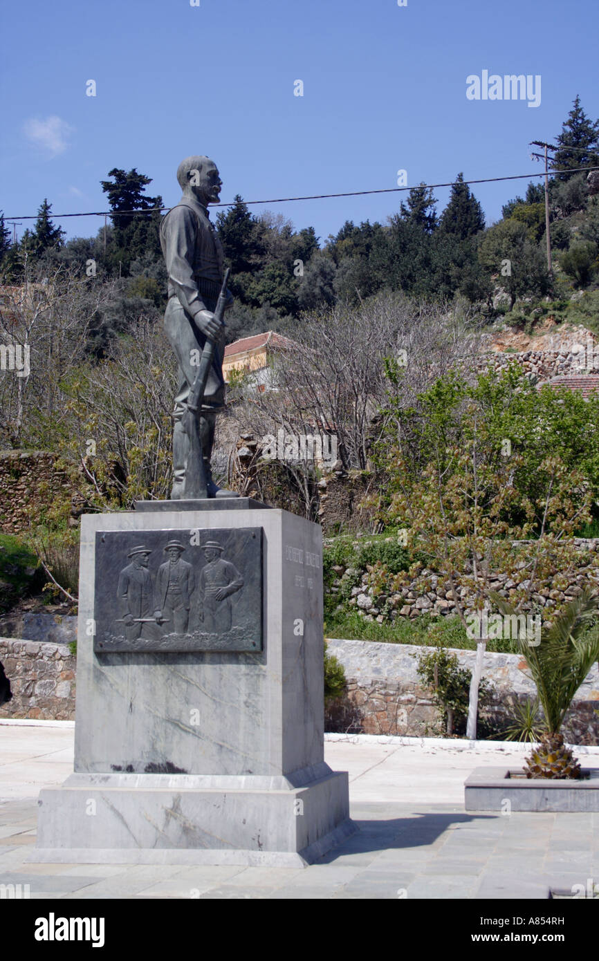 Statue of Eleftherios Venilezos Stock Photo - Alamy