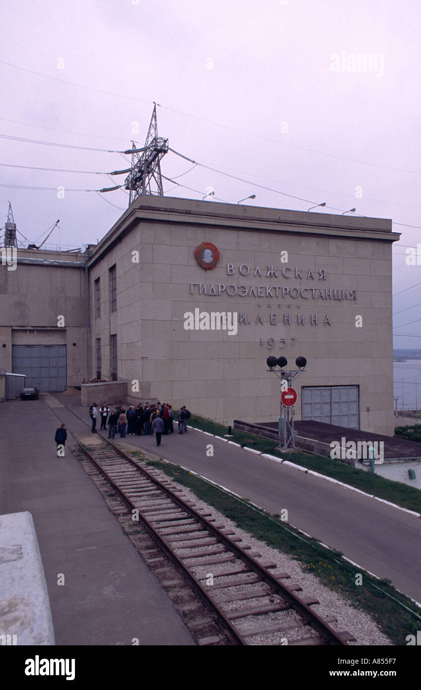 Volga hydroelectric power station hi-res stock photography and images ...