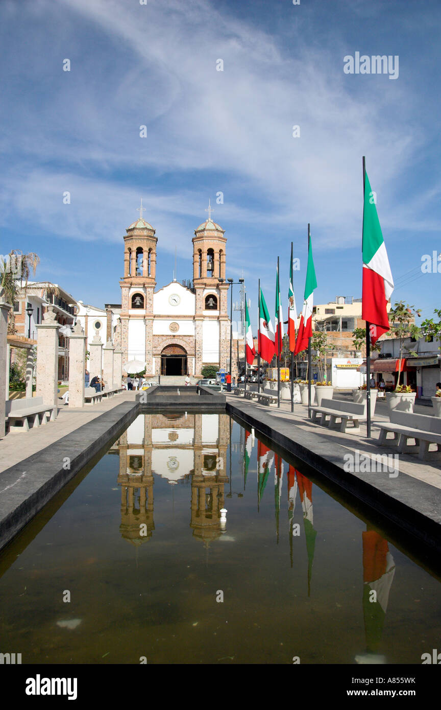 Exterior of the Church of San Miguel Archangel in El Pitillal near ...