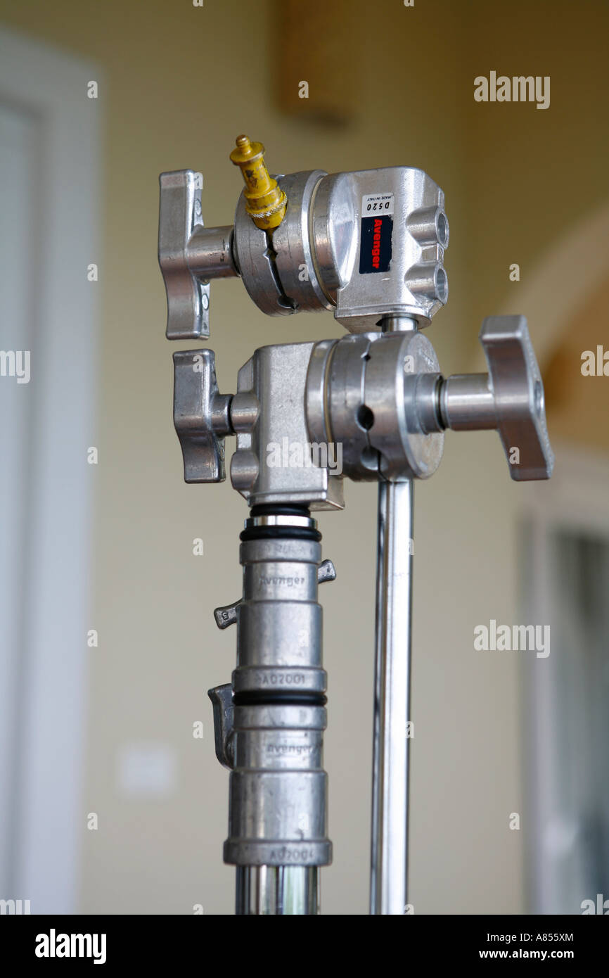 C stand - lighting stand for photographic and film use Stock Photo - Alamy