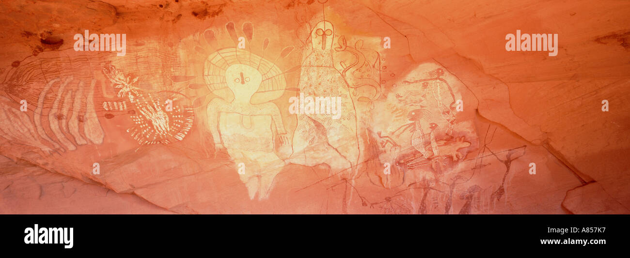 Traditional Australian Aboriginal Primitive Art High Resolution Stock ...