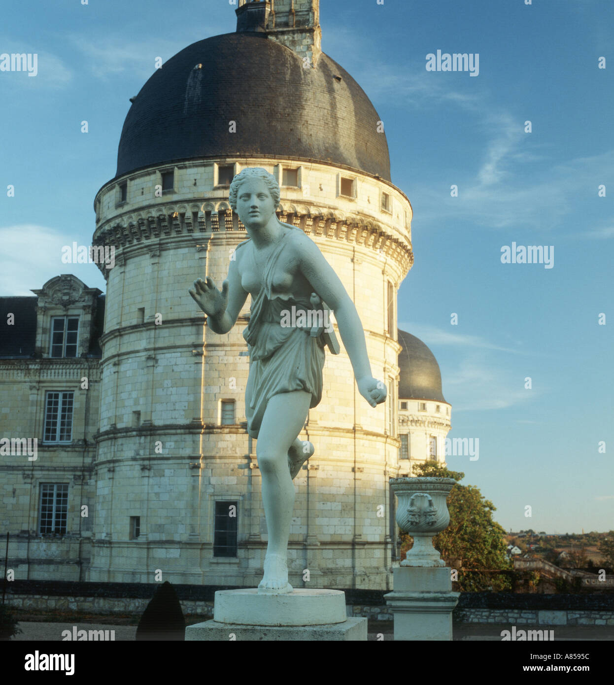 Valencay Castle on the Loire River in France Stock Photo - Alamy