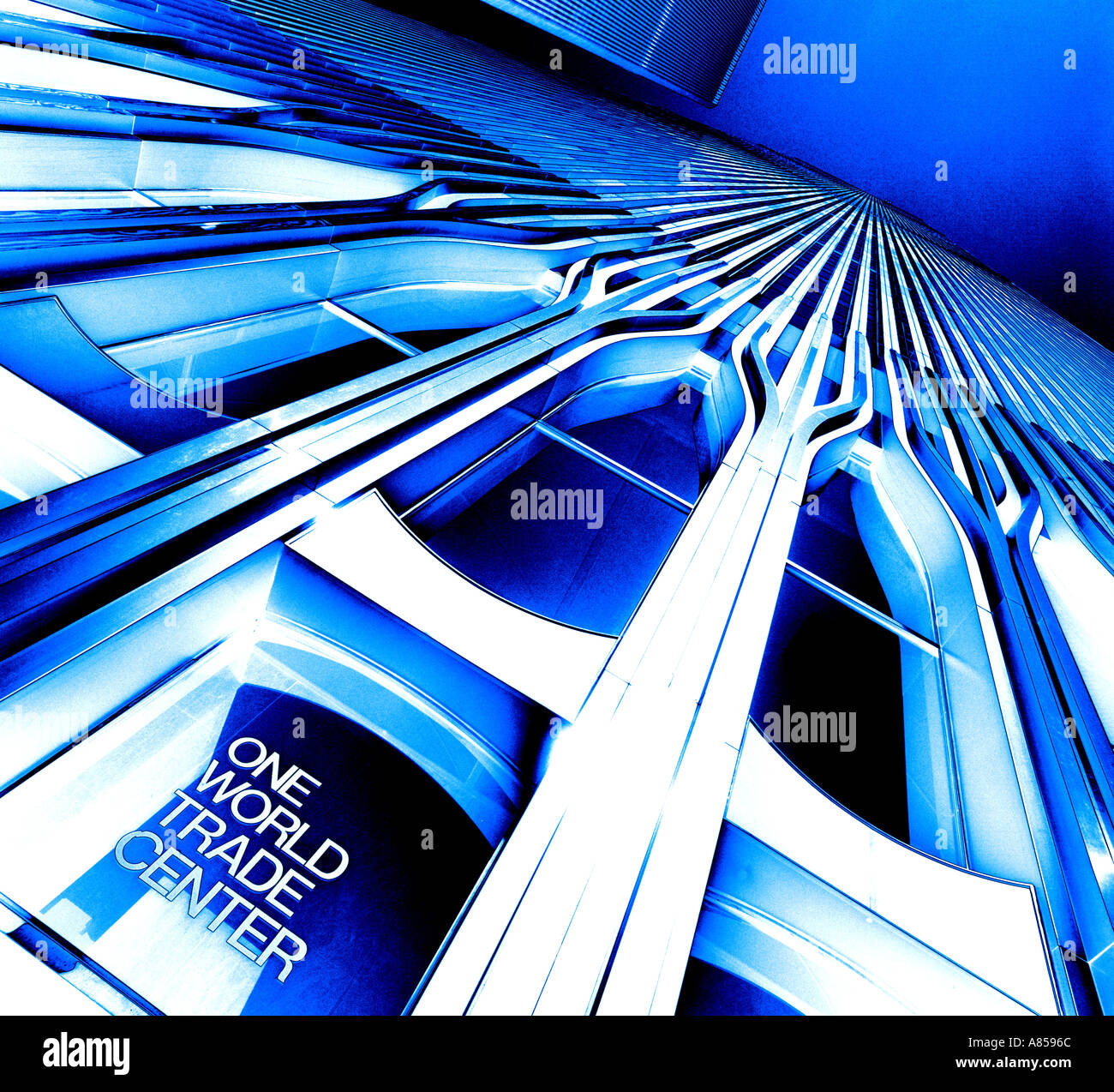 World Trade Center New York City abstract Stock Photo - Alamy