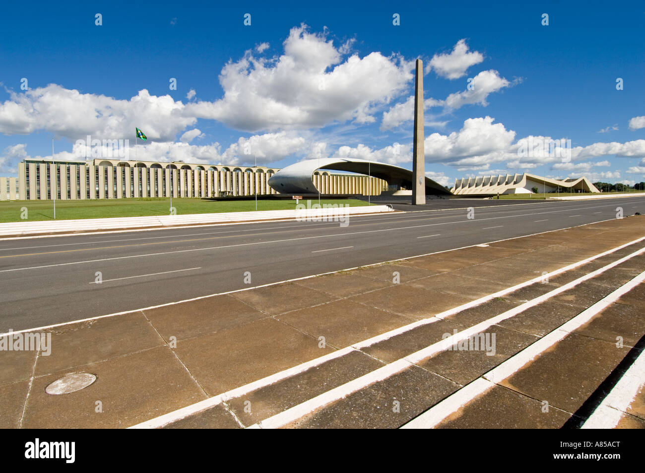 A wide angle view of the Army General Headquarters Building (Quartel ...
