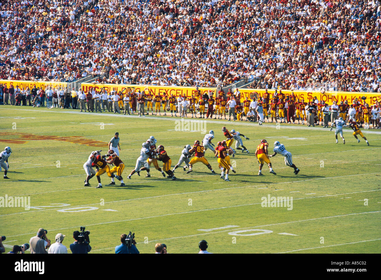 Usc trojans football stadium hi-res stock photography and images - Alamy