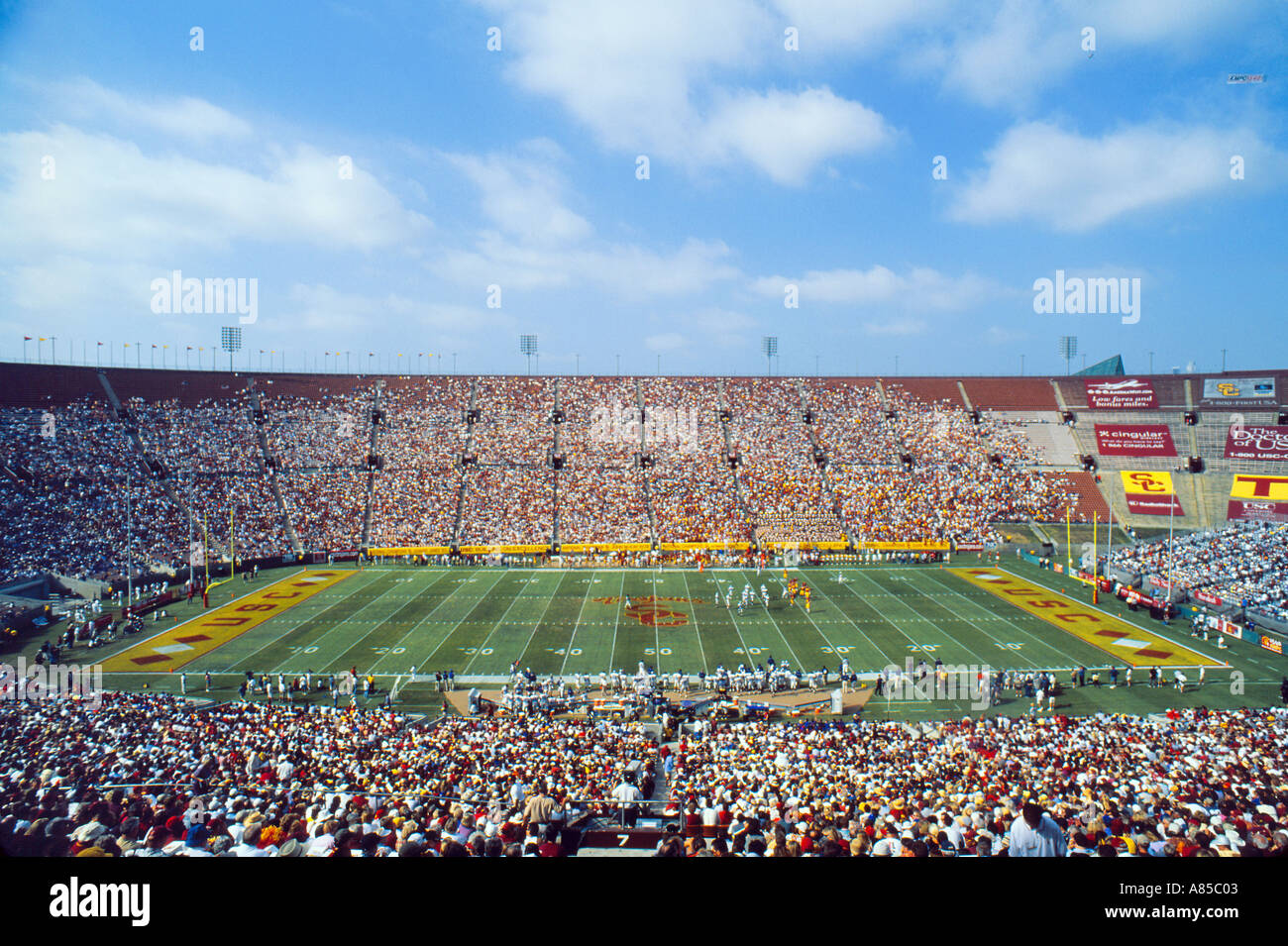 Usc trojans football stadium hi-res stock photography and images - Alamy