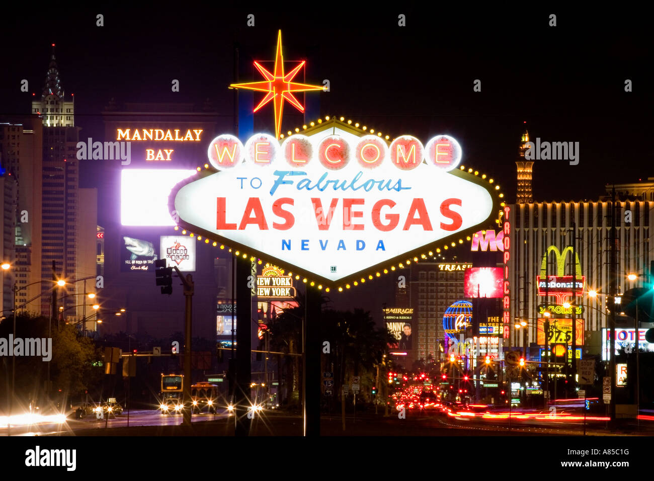 Las Vegas sign Stock Photo - Alamy