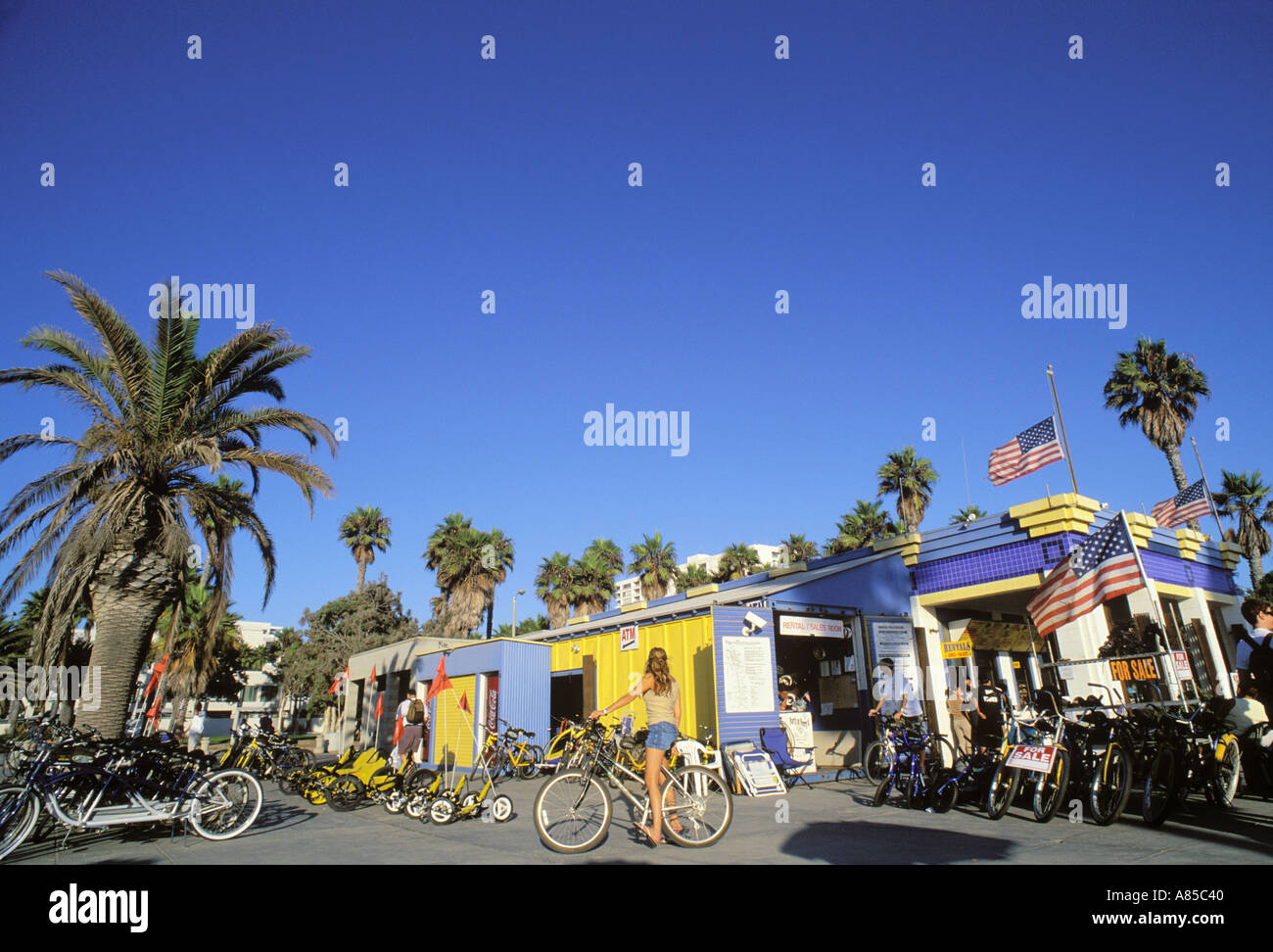 Santa monica perry cafe hi-res stock photography and images - Alamy
