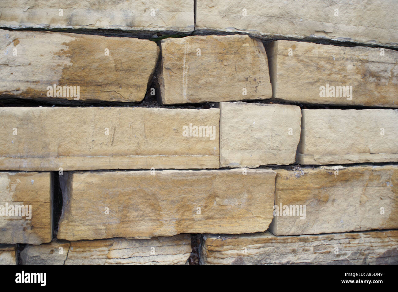 Nice square Stone Wall Stock Photo - Alamy