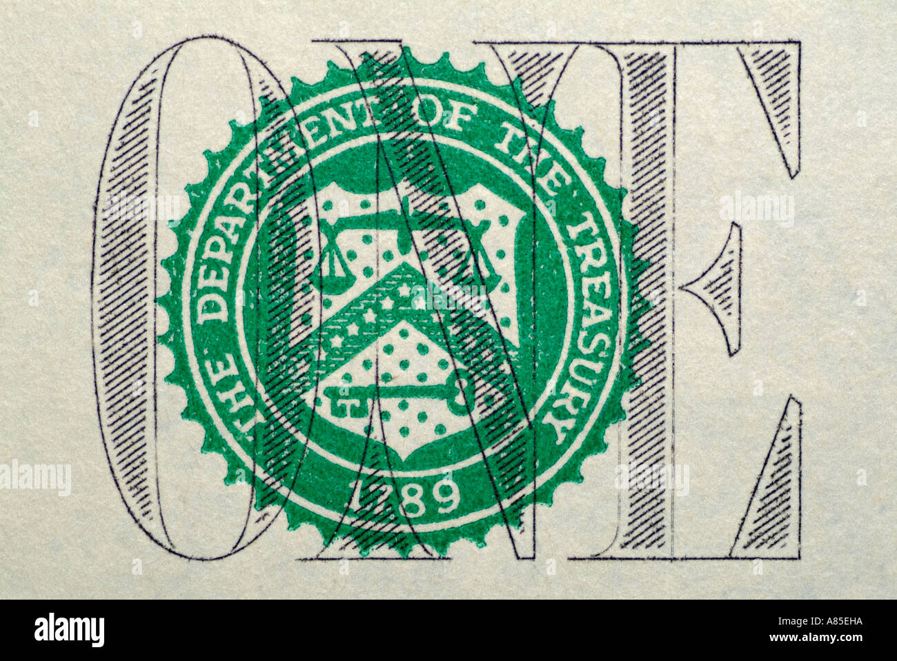United States of America One Dollar Note Stock Photo - Alamy