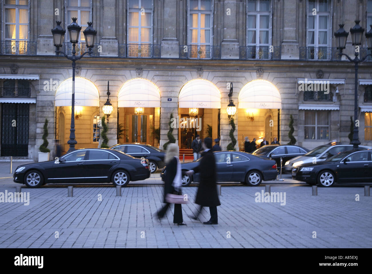 Hotel Ritz, Place Vendome Square, Paris, France Stock Photo - Alamy