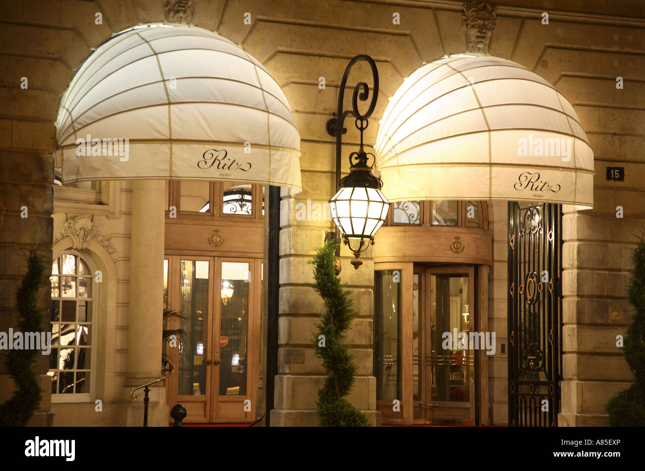 Hotel Ritz, Place Vendome Square, Paris, France Stock Photo - Alamy
