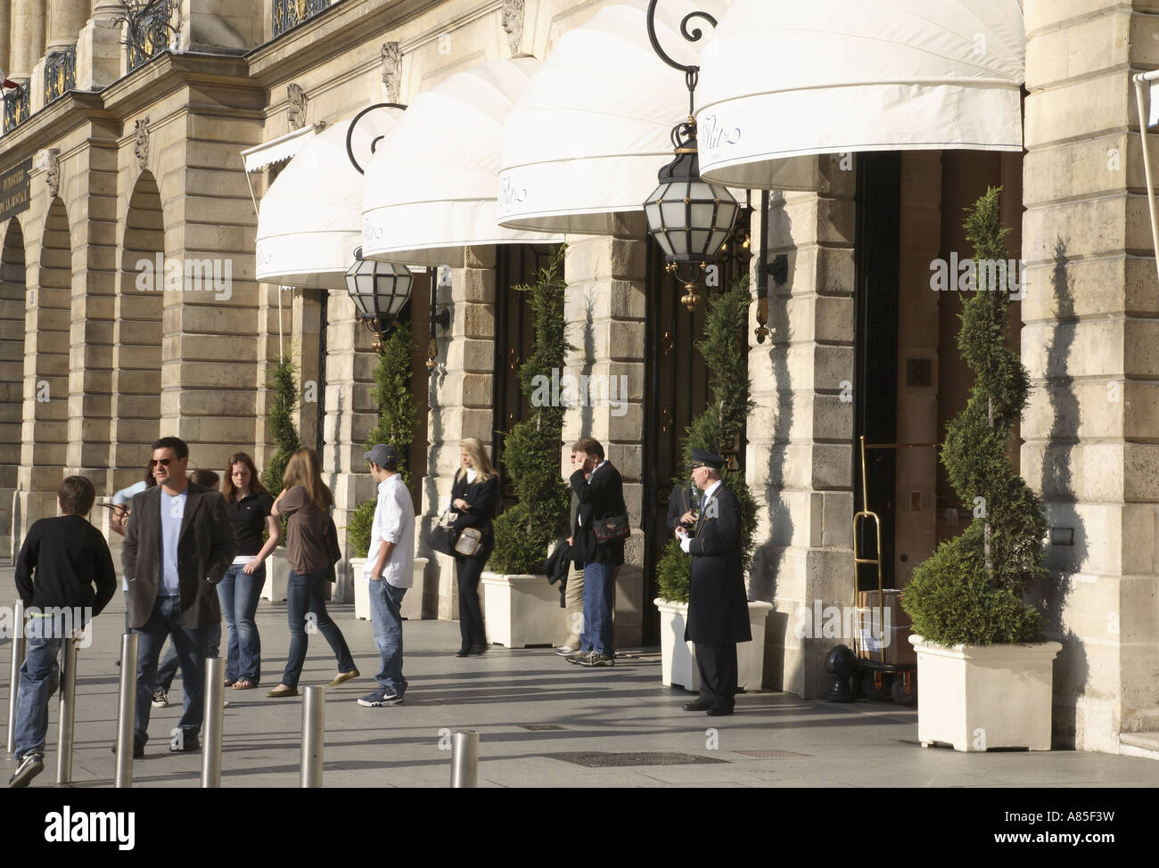 Hotel Ritz, Place Vendome Square, Paris, France Stock Photo - Alamy