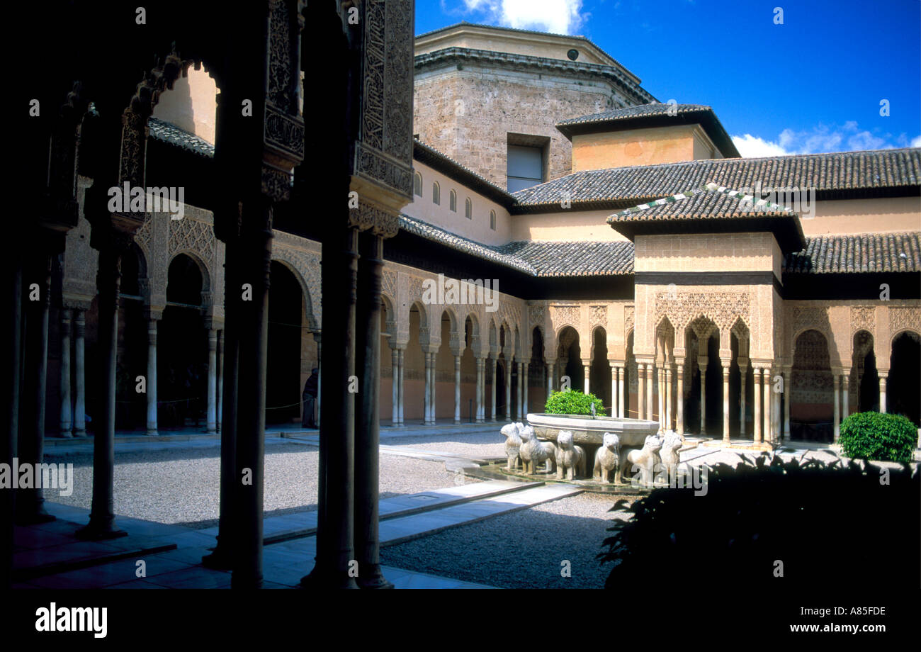 The Alhambra Palace Granada Spain 3 Stock Photo - Alamy