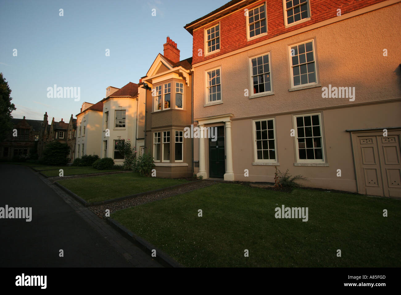 College Green Worcester Stock Photo - Alamy