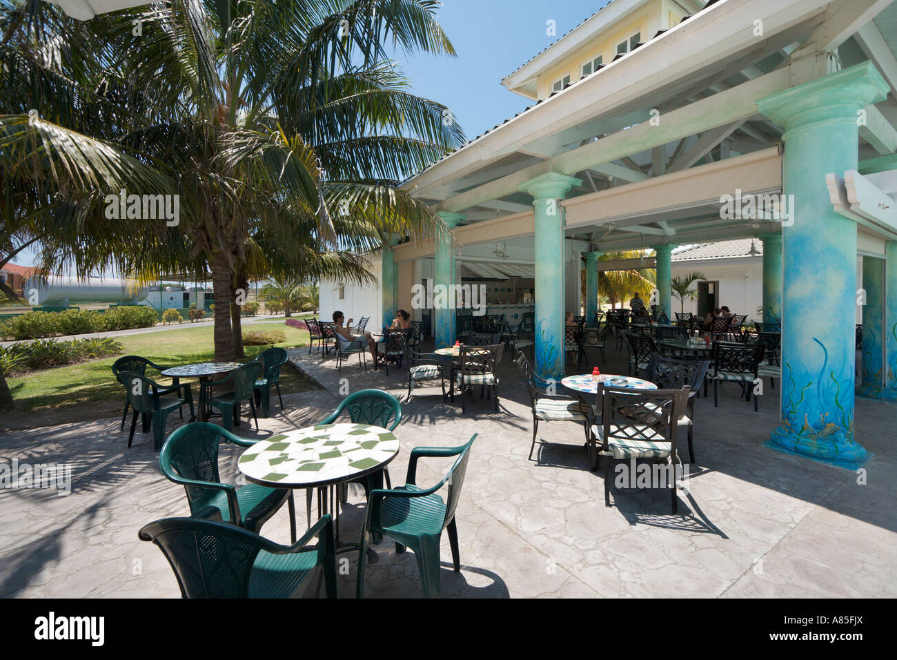 Pool Snack Bar at the Hotel Tryp Peninsula, Varadero, Cuba, Caribbean ...