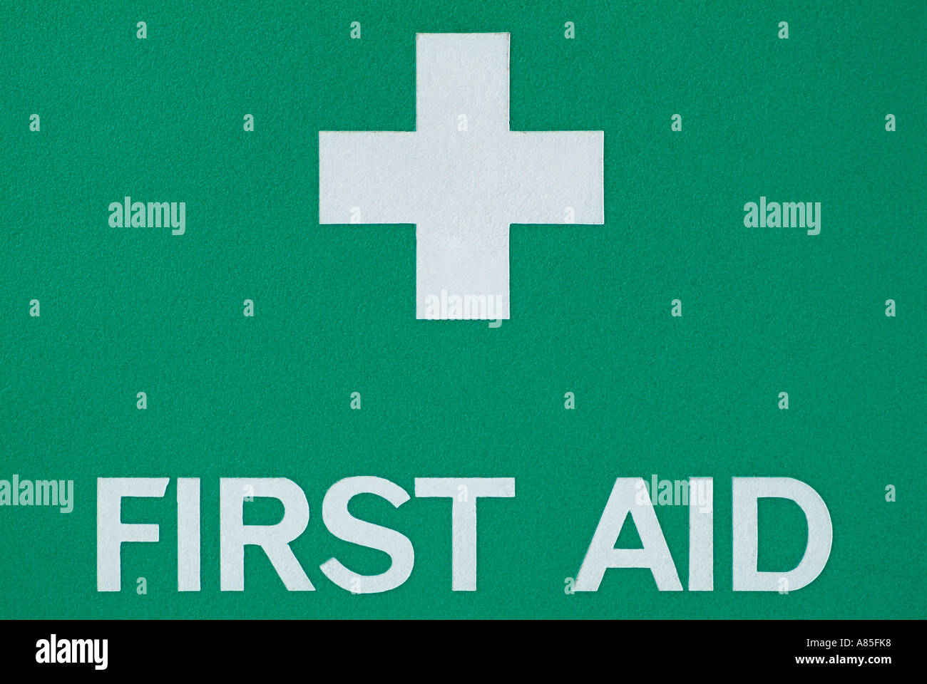 First Aid Box, Close Up Stock Photo - Alamy