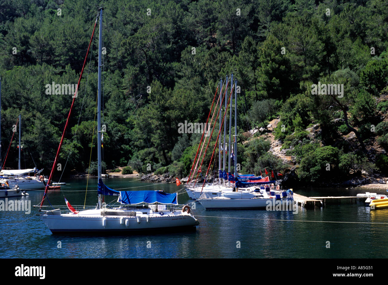 Sailing turkey tomb bay hi-res stock photography and images - Alamy