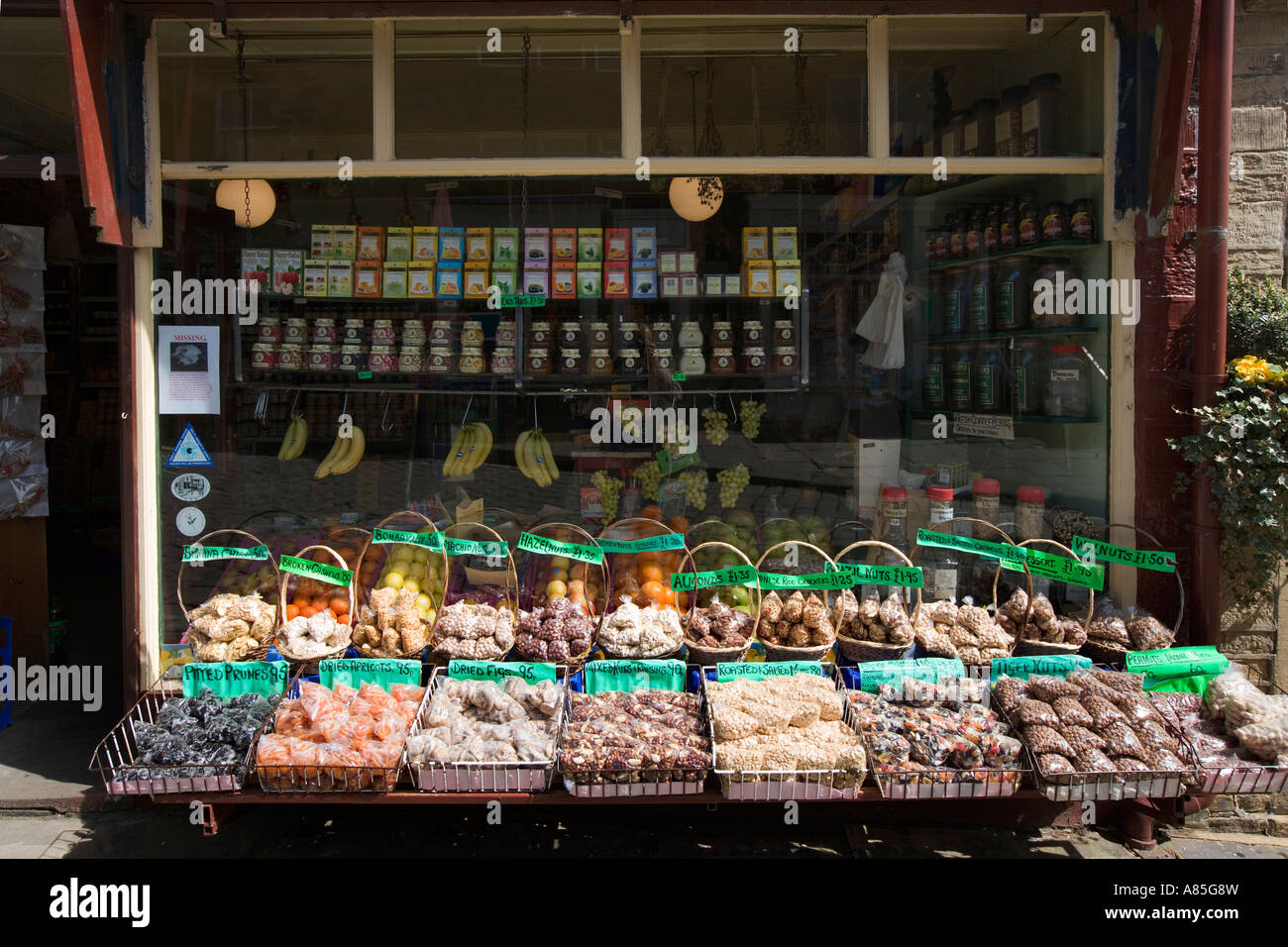 Traditional Greengrocers Shop on the main street in the village centre ...