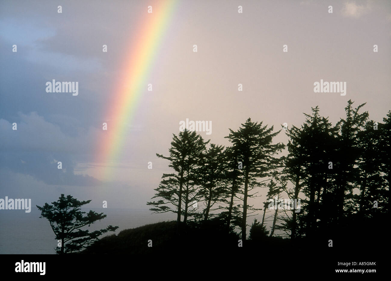 Rainbow rock in oregon hi-res stock photography and images - Alamy