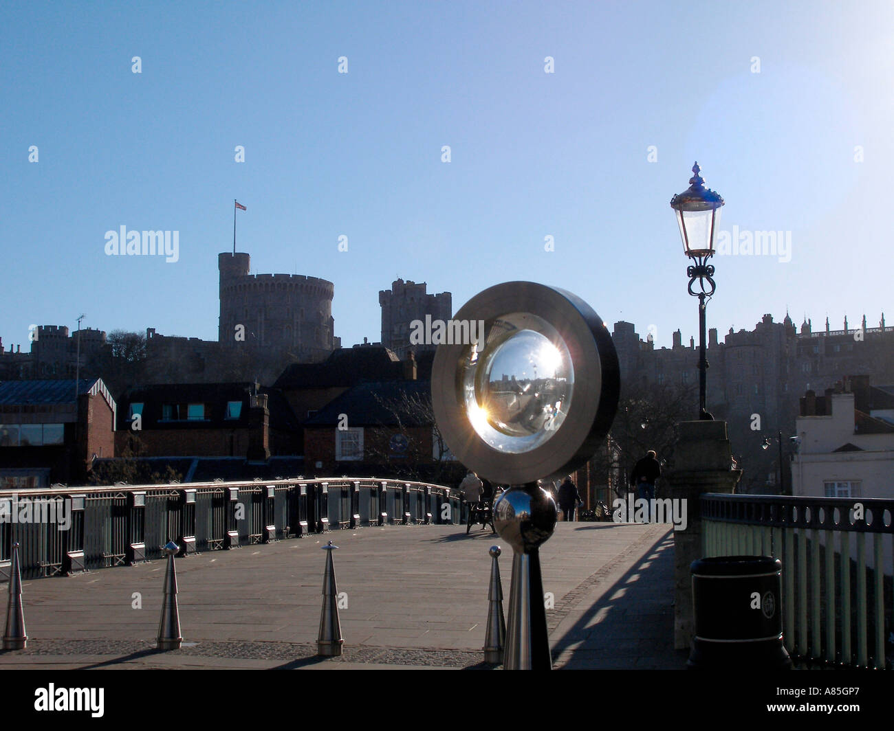 Windsor eton pedestrian bridge hi-res stock photography and images - Alamy