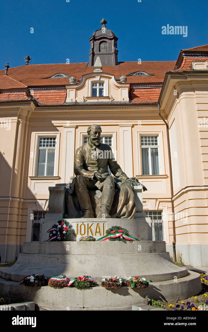 Komarno slovakia statue jokai mor hi-res stock photography and images - Alamy